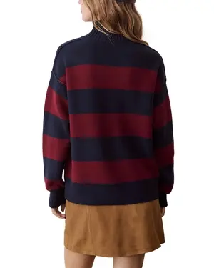 Marine Layer Maggie Cotton Blend Turtleneck Sweater
