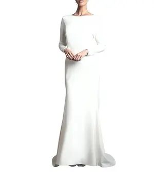 Coast Slash Neck Maxi Dress - Ivory