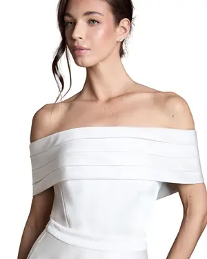 Coast Bandeau Neck Bridal Shrug Top