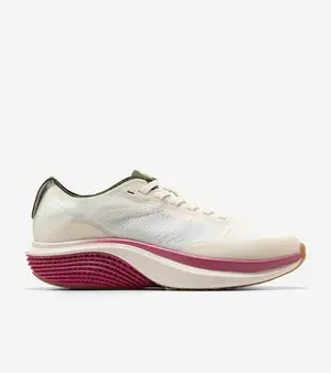 Cole Haan ØriginalGrand SkyWeave™ Everarc Running Sneakers Ivory-rose Wine-chive