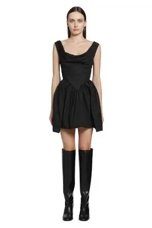 VIVIENNE WESTWOOD Mini Sunday Dress - Black