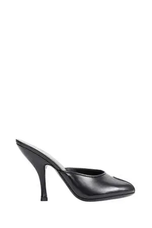 JUDE Date Mules - Black