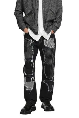 Junya Watanabe Patch 5 Pocket Jeans - Blue