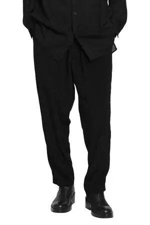 Yohji Yamamoto Ta Tuxedo Double Stitch Pants - Black