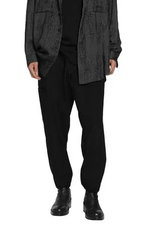 Yohji Yamamoto Re Rib Single Welt Pocket Pants - Black