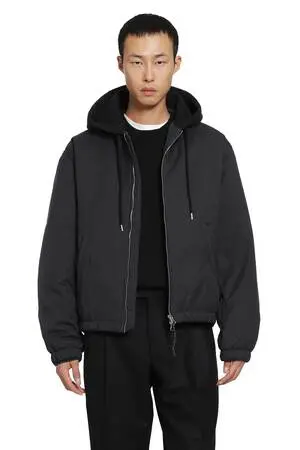 SALON C LUNDMAN Hooded Bomber