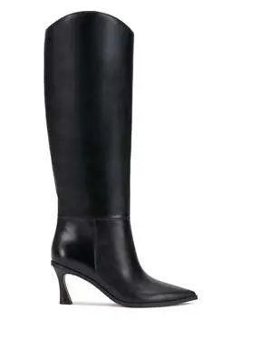 Vince Camuto Kenlea Knee High Boot - Black Leather