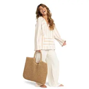 Roxy Coconut Pie Tote Bag - Natural
