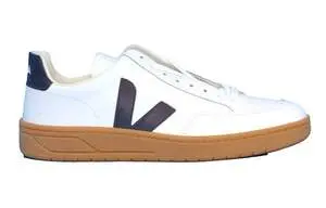VEJA V-12 Leather 'white Nautico Gum Sole