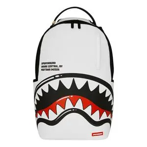 SPRAYGROUND Shark Central Bubble Shark Backpack - White