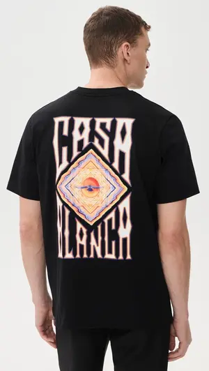 Casablanca Hermons Mirage Printed Classic T-shirt