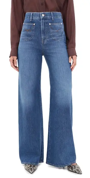 Veronica Beard Grant Western Stitch Jeans - Wanderer