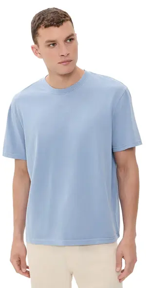 Marine Layer Relaxed Cloud 9 Jersey Tee - Coastal Blue
