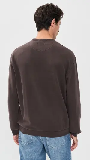 Marine Layer Relaxed Cloud 9 Fleece Crew Neck Sweatshirt
