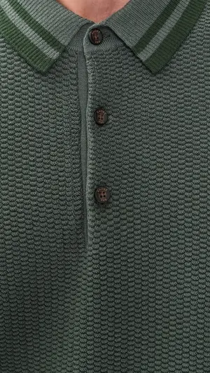 RHONE Fine Knit Sweater Polo