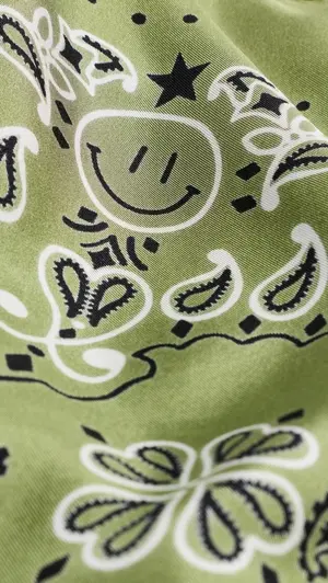 CALL IT BY YOUR NAME Silk Bandana Large - Kaki