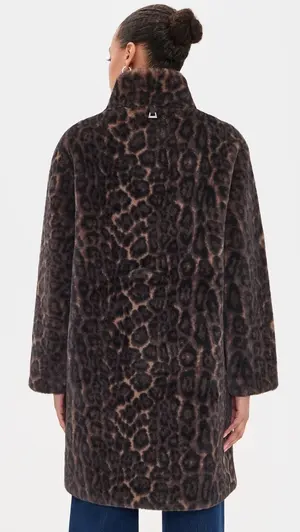 Apparis Blair Leopard Coat