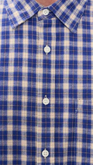 Nn07 Deon Check Button Down Shirt