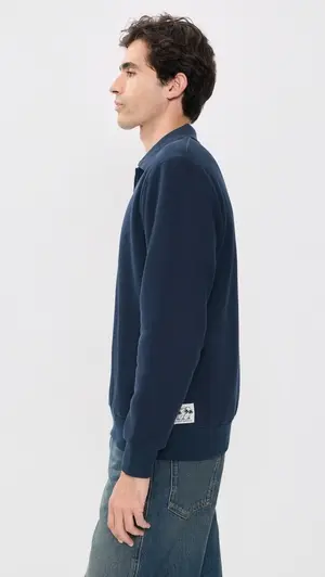 RHYTHM Pacific Vintage Fleece Quarter Zip