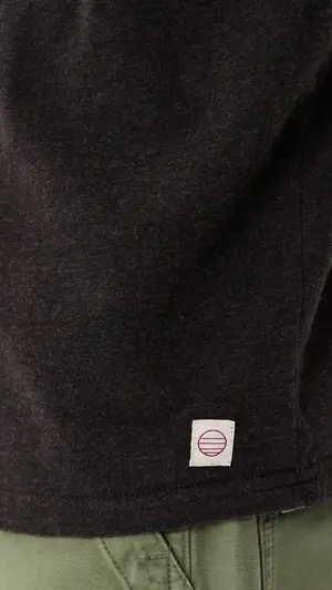 Marine Layer Luxe 250 Henley Tee