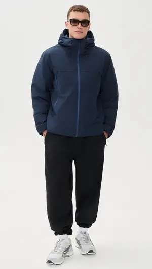 The North Face Mountain Range Down Hooded Jacket