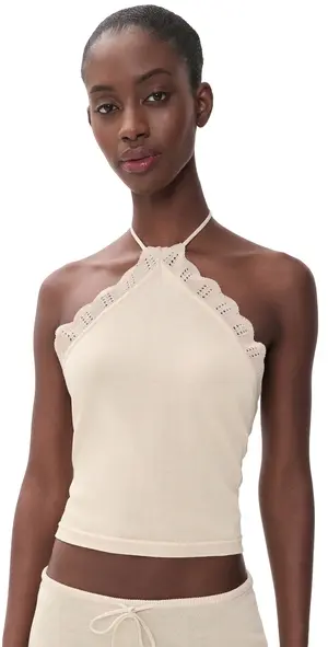 With Jéan Isla Top - Beige
