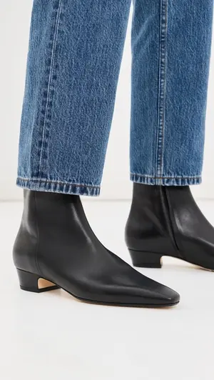 AeydĒ Lilia Leather Ankle Boots