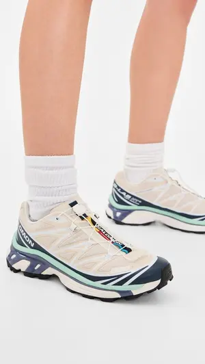 SALOMON Xt-6 Sneakers M 7.5/ W - Tapioca/spellbound/lichen