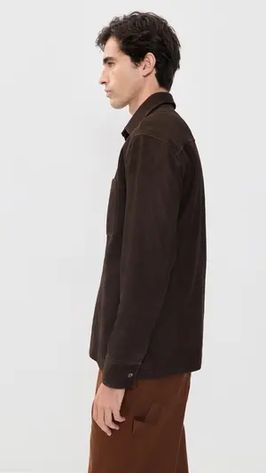 Nn07 Freddy Suede Overshirt