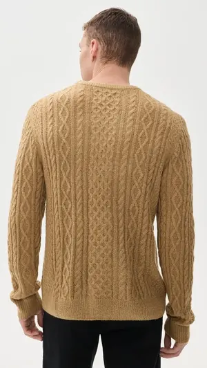 RHYTHM Mohair Fishermans Knit Sweater