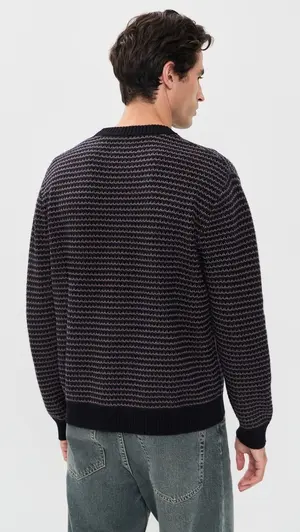 Nn07 Russell Textured Stripe Sweater