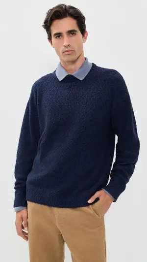 RHYTHM Worn Path Knit Sweater