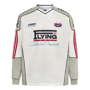 Adidas Rac Jersey Ls - Off White/sesame