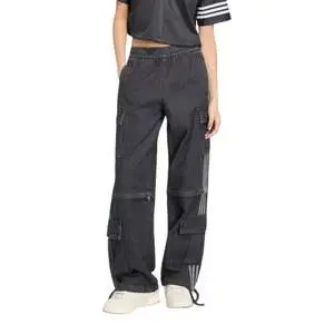 Adidas Mid-rise 2-in-1 Denim Pants Asia Sizing 'true Denim