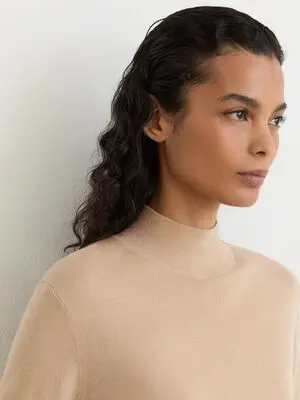REISS Rina Ultra-soft Merino Wool High-neck Jumper