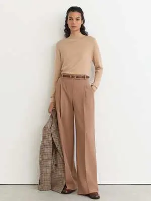 REISS Rina Ultra-soft Merino Wool High-neck Jumper