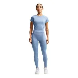 Nike Pro Seamless High-waisted 7 8 Leggings - Work Blue