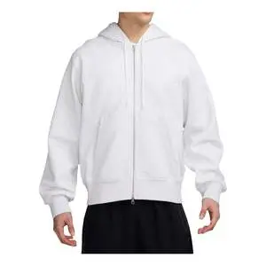 Nike Energy Fleece Full-zip Hoodie - White