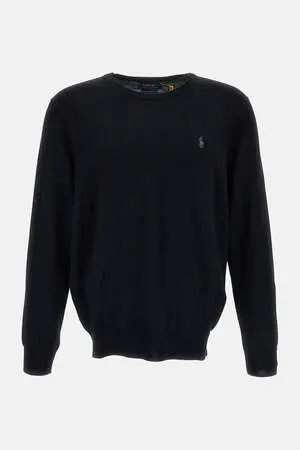 Polo Ralph Lauren Maglia Girocollo A Maniche Lunghe - Nero
