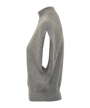 SEMICOUTURE Verity Mock-neck Knitted Top