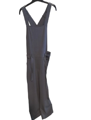Max Mara Wool Gabardine Overalls