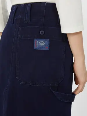 Max Mara Denim Midi Skirt