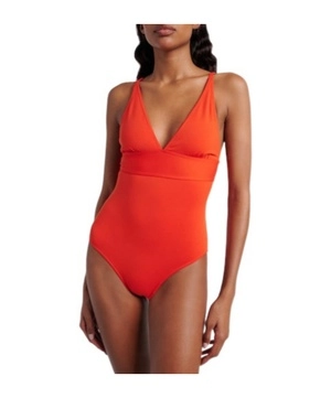 ERES Solid-color One-piece Swimsuit
