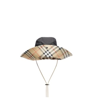 Burberry Check Cotton Sun Hat