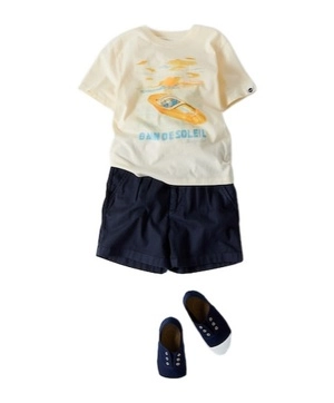 Bonpoint Cotton Twill Pleated Shorts