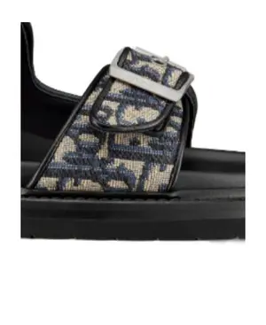 Dior Aqua Jacquard Sandals