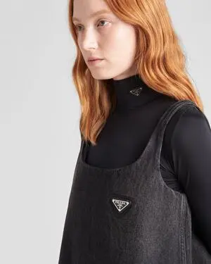 Prada Jersey Turtleneck Top