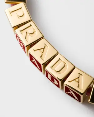 Prada Nappa Leather Bracelet