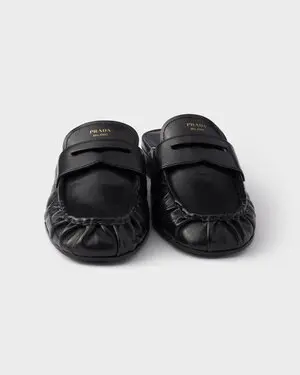 Prada Leather Mules