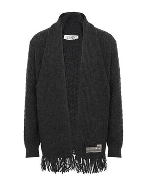 MAISON MARGIELA Sweater Charcoal Size Acrylic, Virgin Wool - Grey